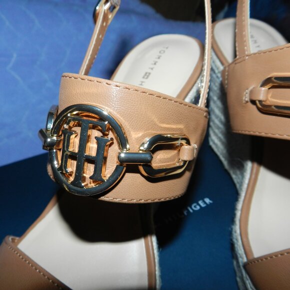 Tommy Hilfiger | Shoes | Tommy Hilfiger Logo Khari Espadrille Wedge ...